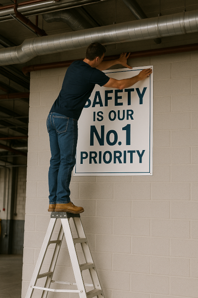 Safety is the No 1 PRIORITY...or...is it? - Leading safety training